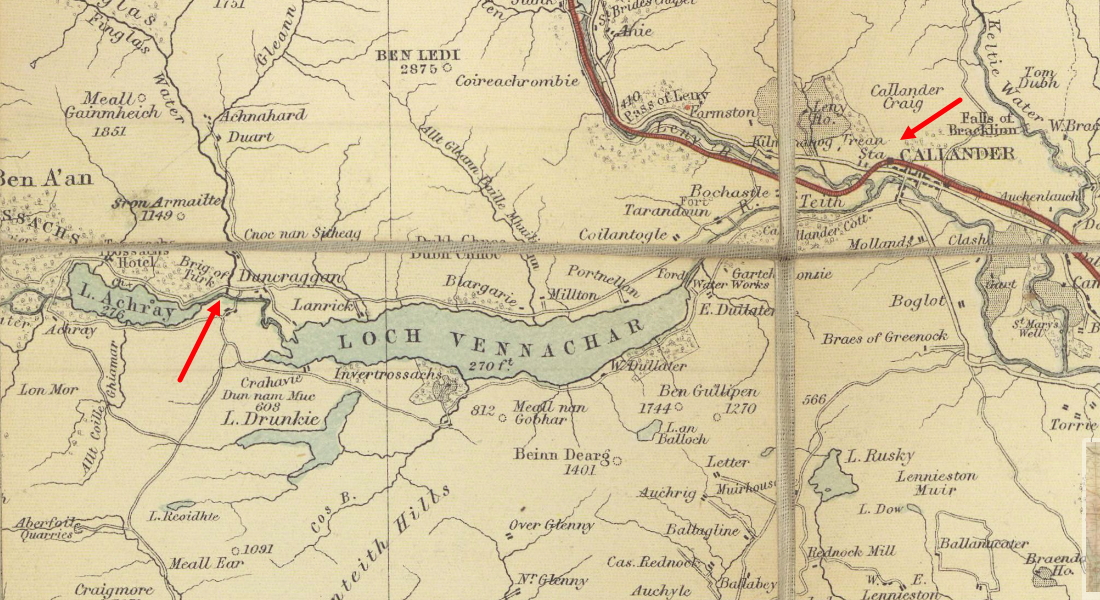 A Hike In The Trossachs, Day one: 29th July 1950 – Vecchio