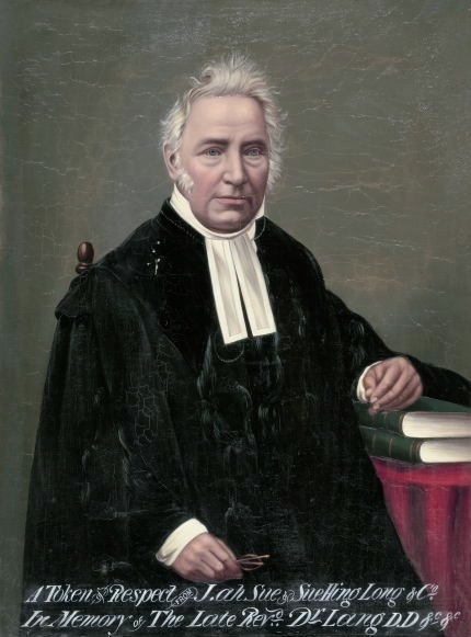The Rev. John Dunmore Lang – Vecchio