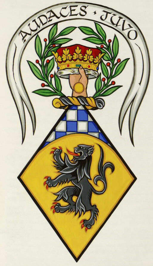The Arms of “Baroness” MacAuslane of Caldenoch – Vecchio