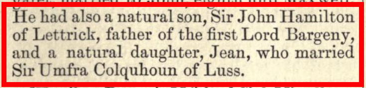 The Agnes Colquhoun who married Patrick McAusland, Baron of Caldenoch ...